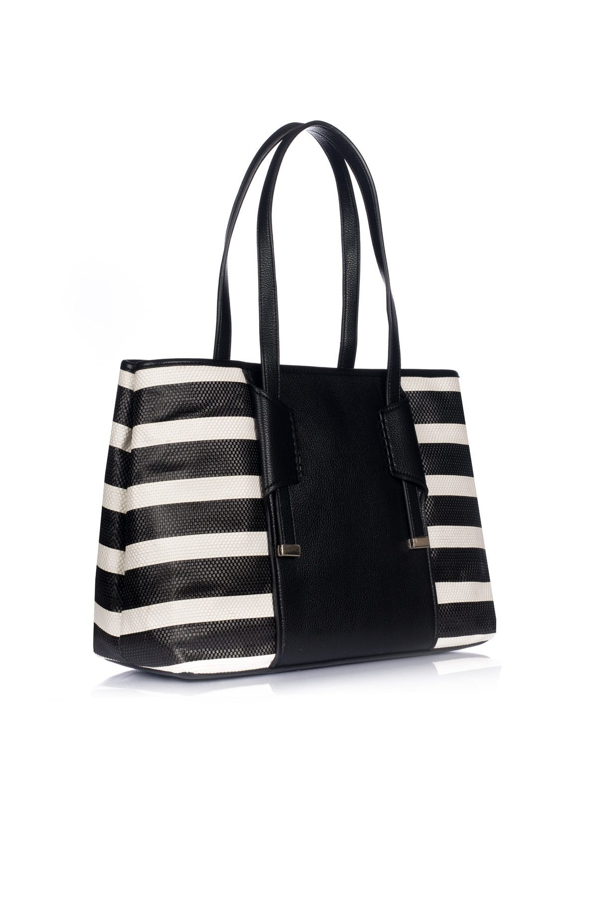 Striped handbag | EXG1071 | NISSA