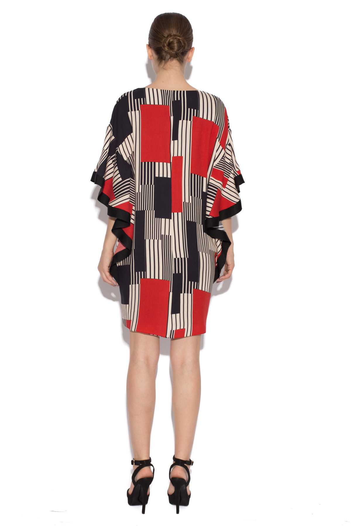 Geometric print dress | rz9356 | NISSA