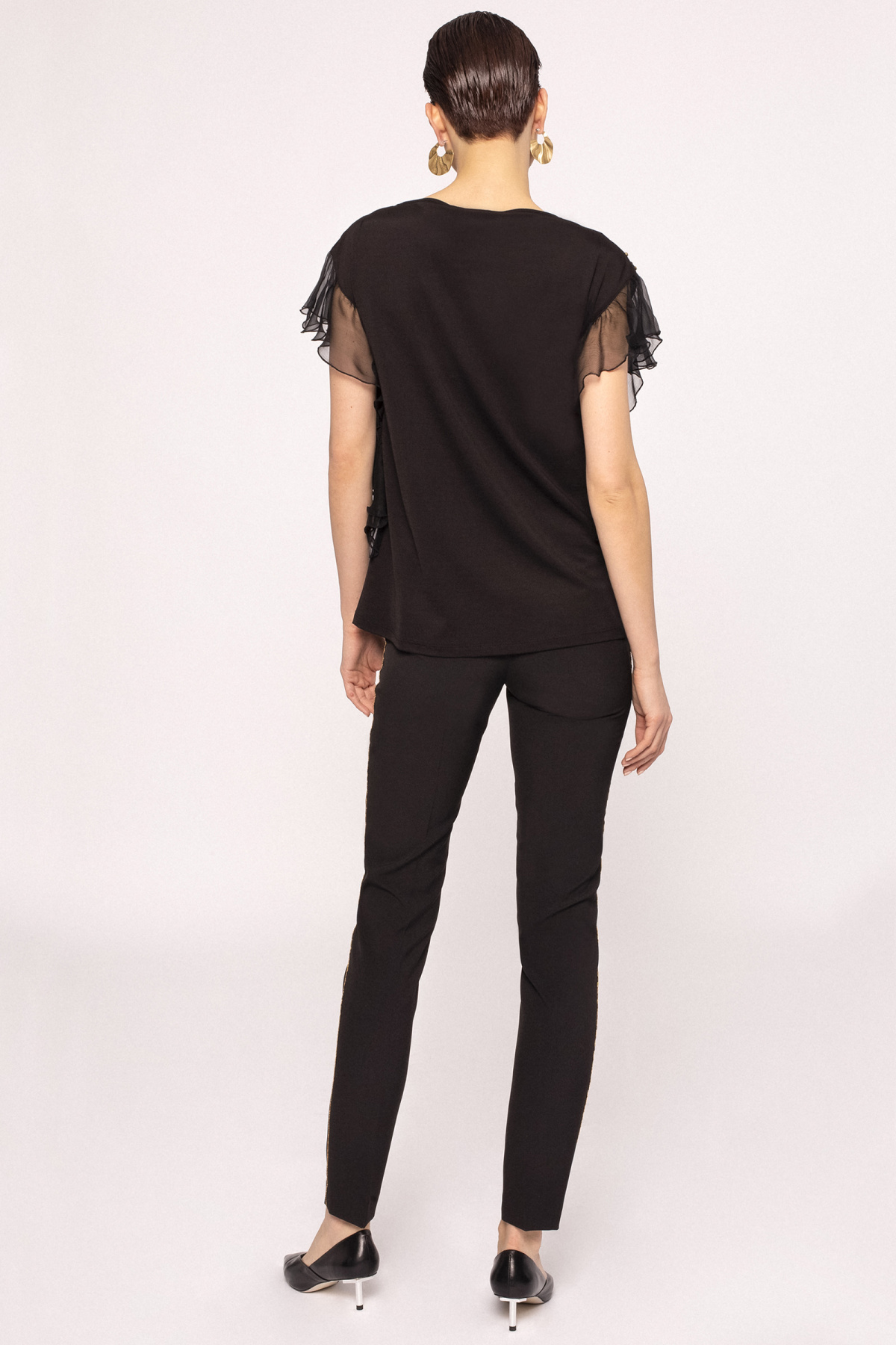 Top din dantela si detalii metalice | TOP11283 | NISSA