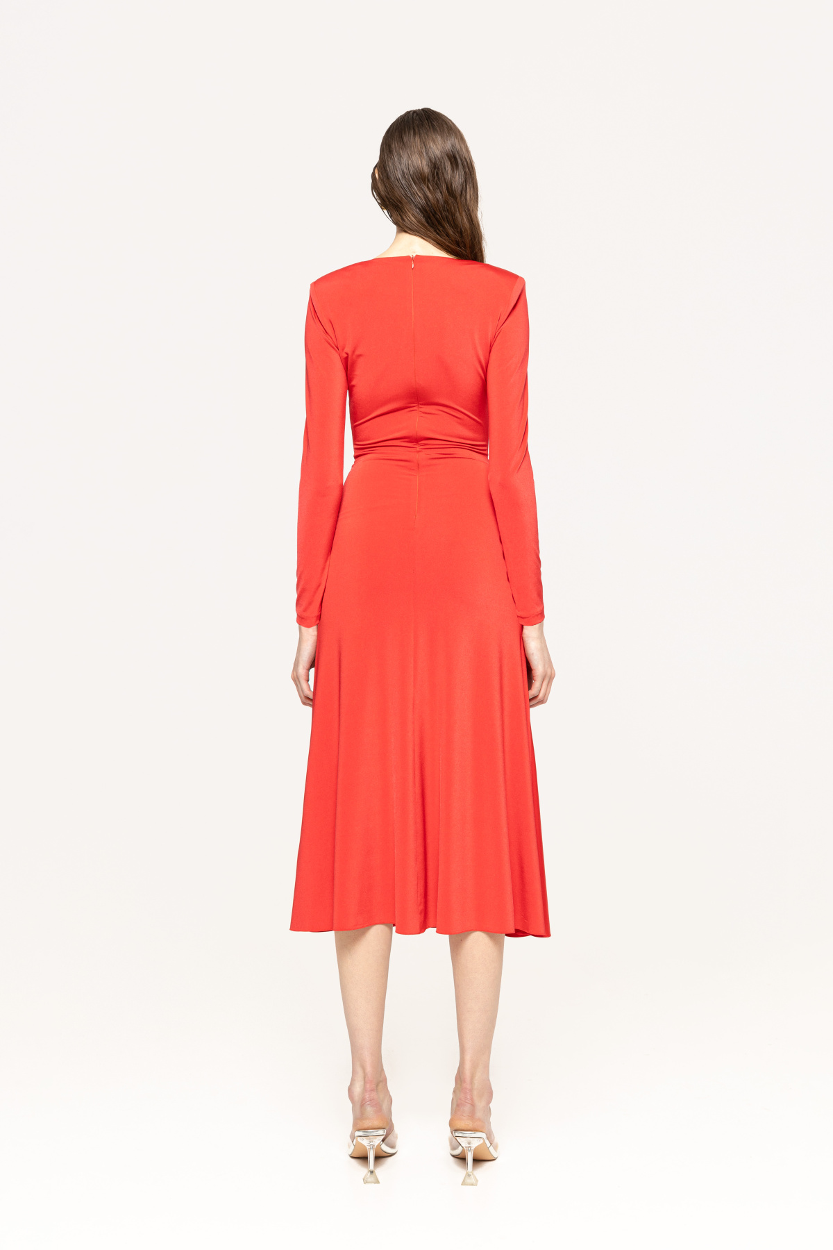 Floral-detailing midi dress | RS15563 | NISSA