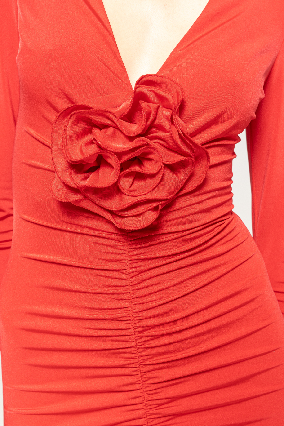 Floral-detailing midi dress | RS15563 | NISSA